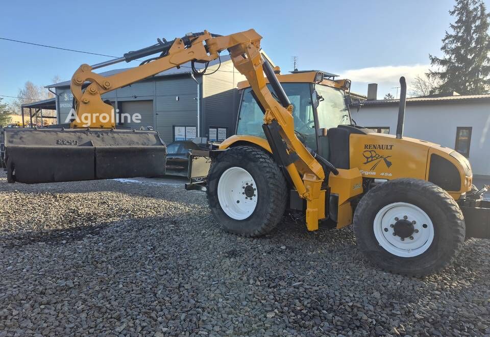 Renault Ergos z kosiarka bijakowa mulczer do koszenia poboczy rowow na traktor točkaš