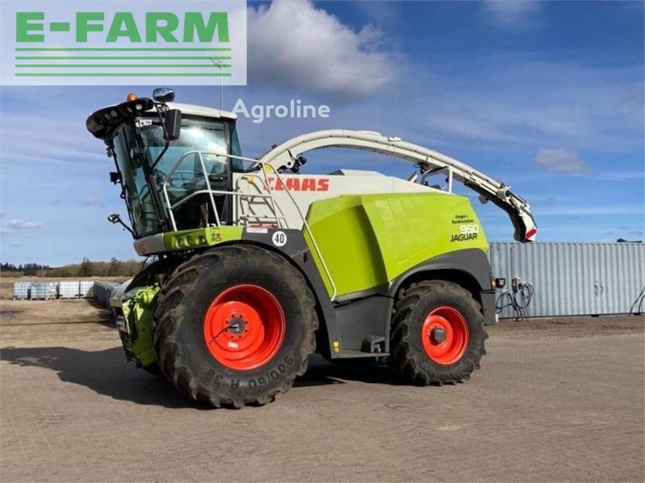 Claas jaguar 950 krmni kombajn