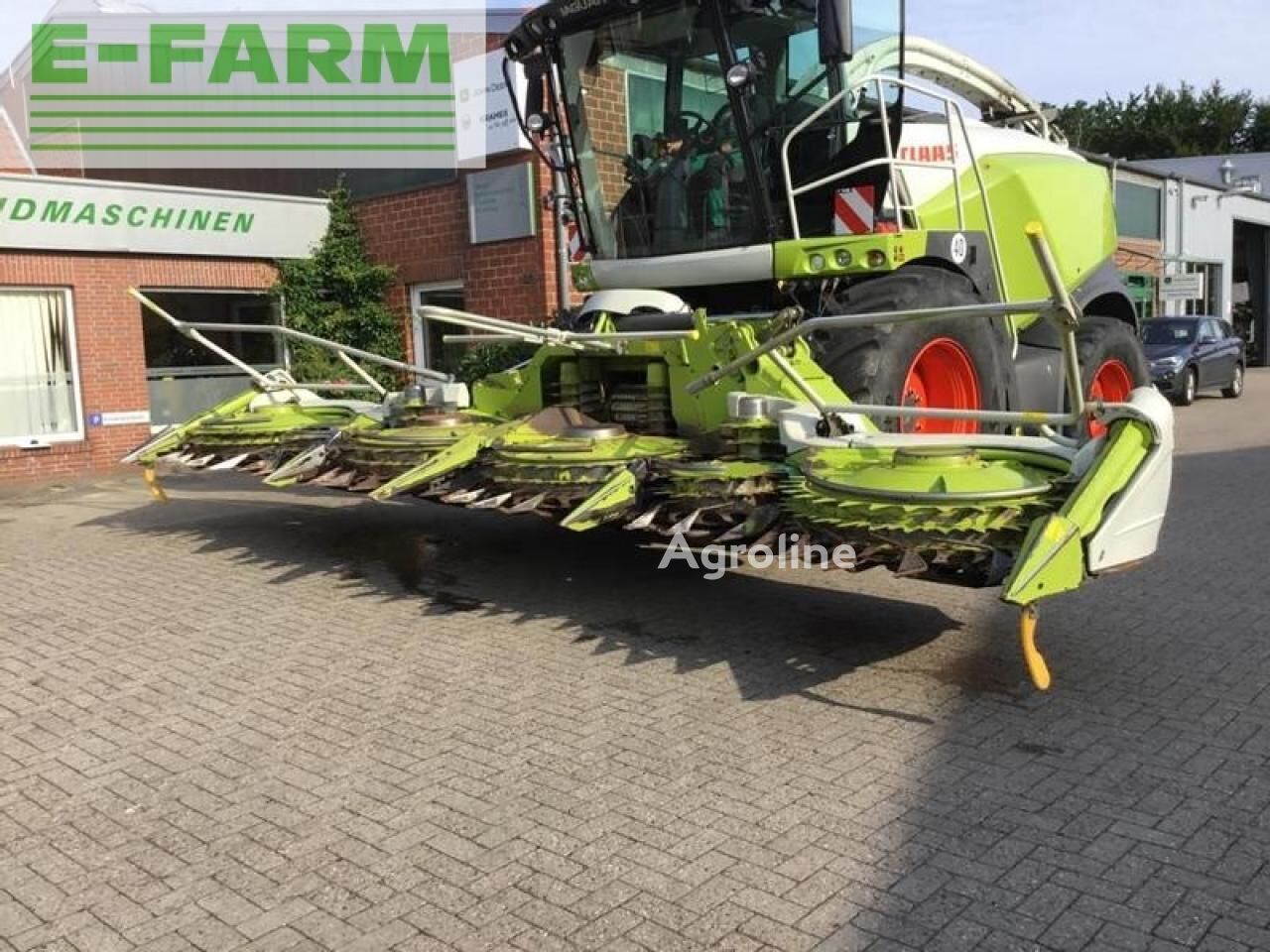 Claas orbis 750 žetelica za kukuruz