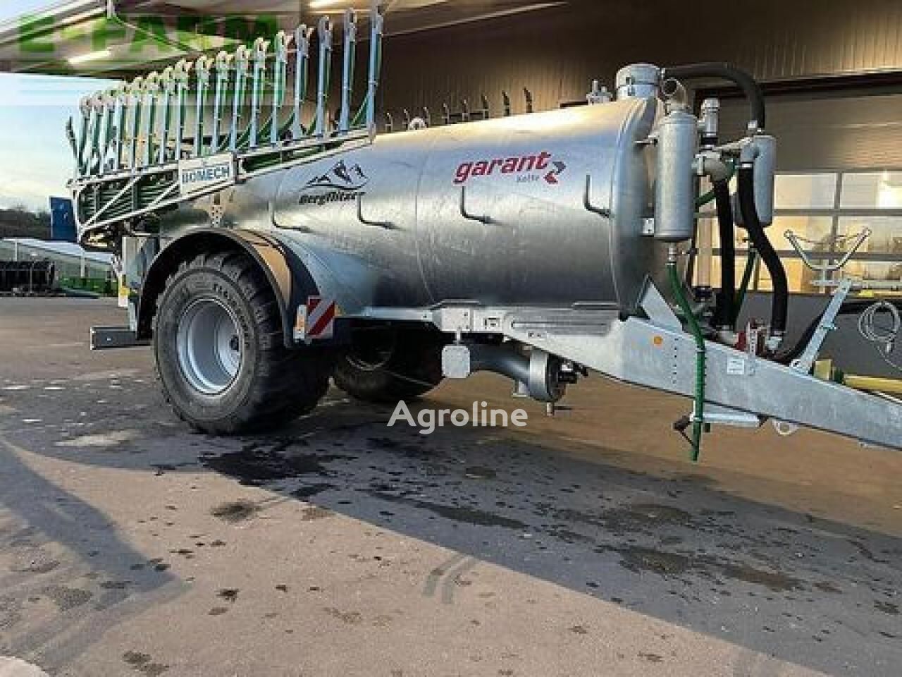 Garant Kotte Kotte garant ve 11800 bergflitzer + bomech speedy 10,5 rasipači veštačkog đubriva
