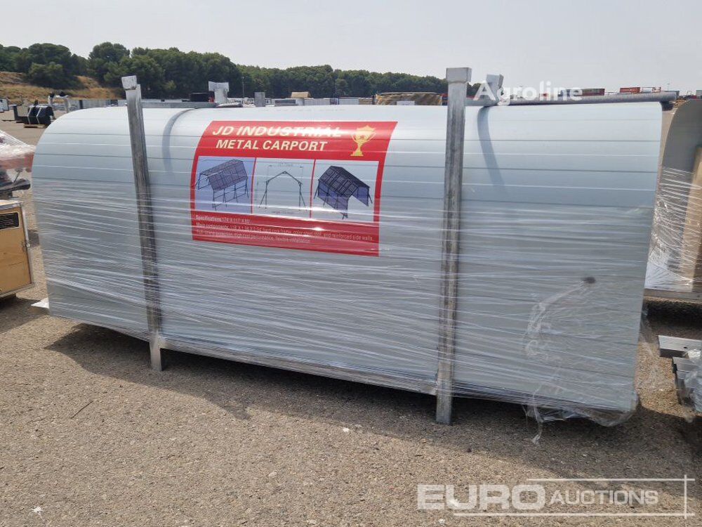 Prodaje se JD MG01 metalni hangar na aukciji