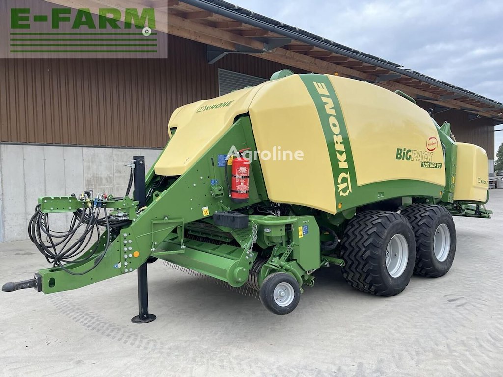 Krone bigpack 1290 hdp vc 51 messer balirka za četvrtaste bale