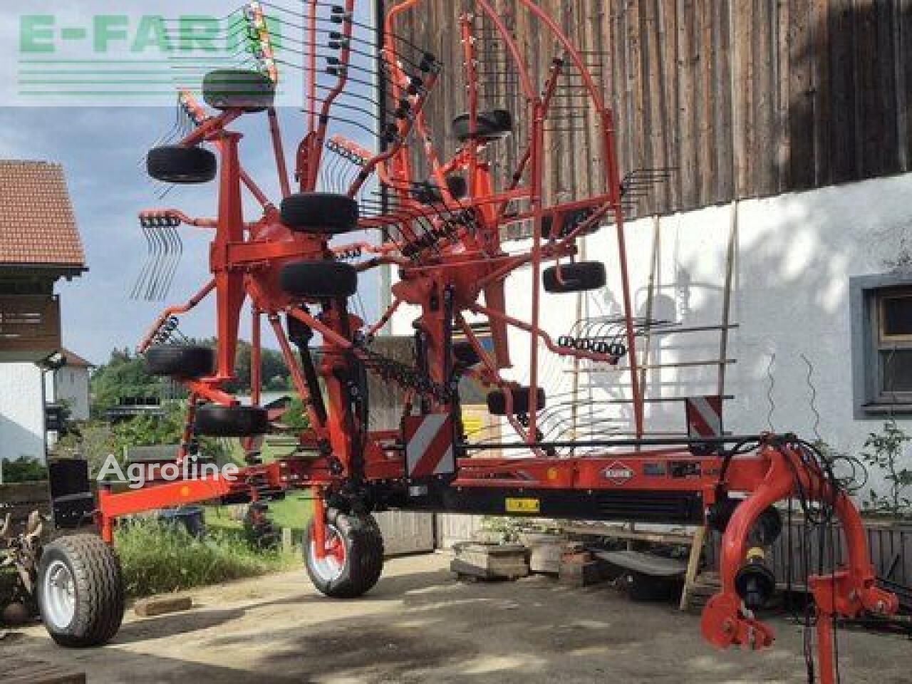 Kuhn ga 7501+ prevrtač sena