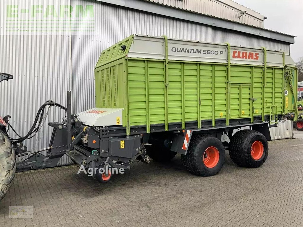 Claas CLAAS quantum 5800 p samoutovarna prikolica