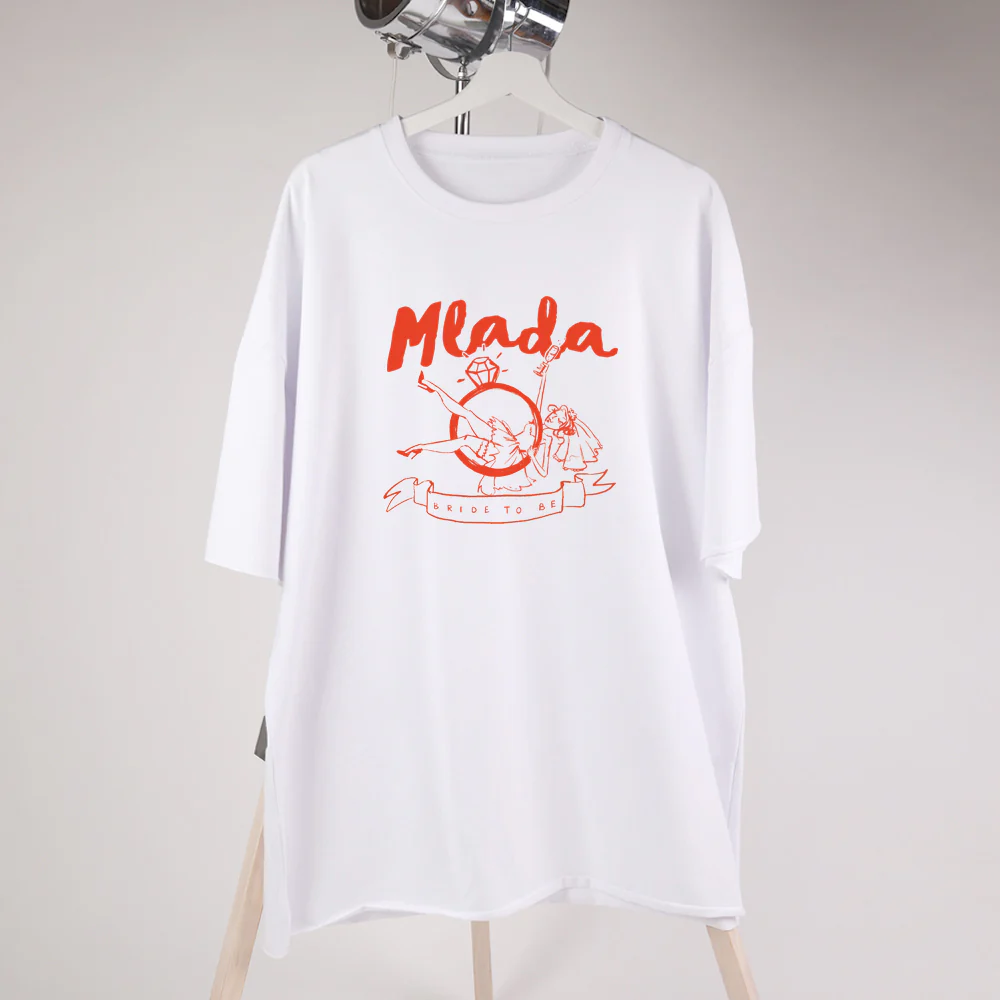 Devojačko veče, paket x12 oversized majica ili crop topova | Devojačko kolekcija za žene | Bundle