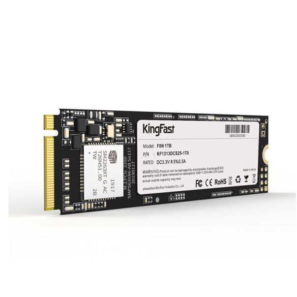 KINGFAST SSD M.2 NVMe 1TB F8N 2044MBs/1685MBs