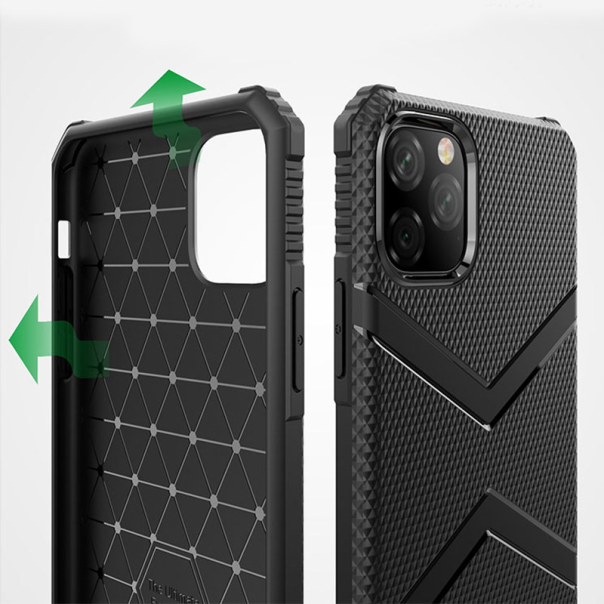 Maska za iPhone 12 Pro Max Cross crna