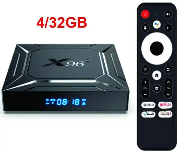 GMB-X96 M200 4/32GB smart TV box S905X5M quad ARM G310V2, 2x4K 2.4&5G, 1000M, BT, Android 14
