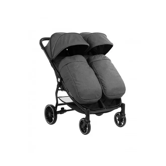 Kolica za blizance Happy 2 Dark Grey KKB40006
