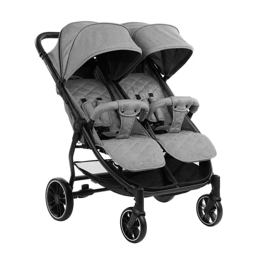Kolica za blizance Happy 2 Light Grey KKB40007