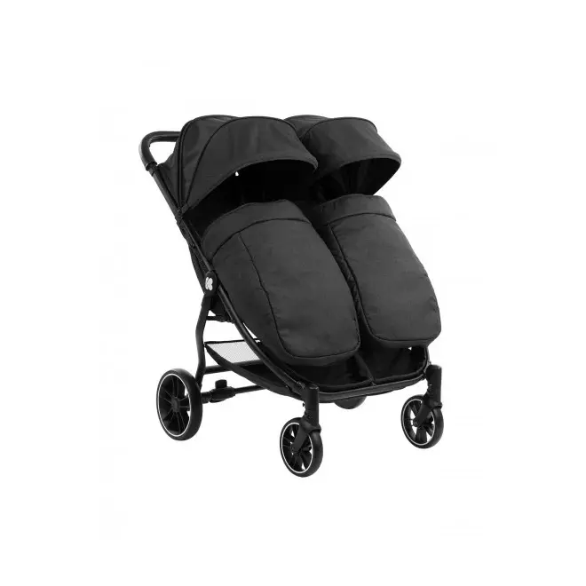 Kolica za blizance Happy 2 Black KKB40008
