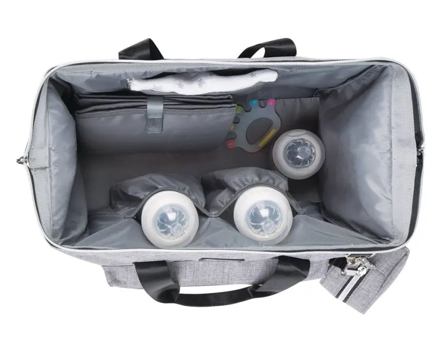 Torba za mame Maxi Light Grey KKB21039