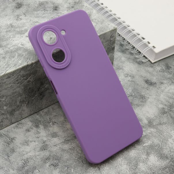 Silikonska maska Pro Camera za Xiaomi Redmi A5 4G, ljubičasta