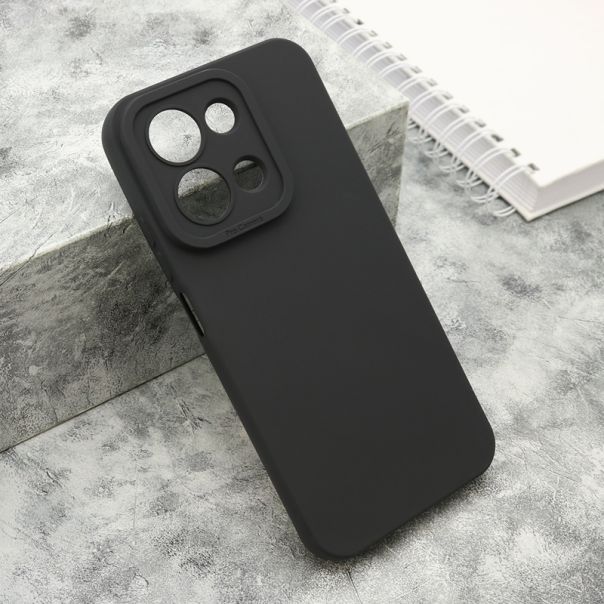 Silikonska maska Pro Camera za Xiaomi Redmi 15C 4G, crna