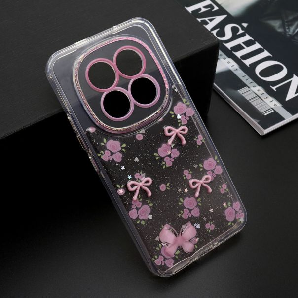 Maska Whisper za Xiaomi Redmi Note 15 Pro Plus 5G, roze