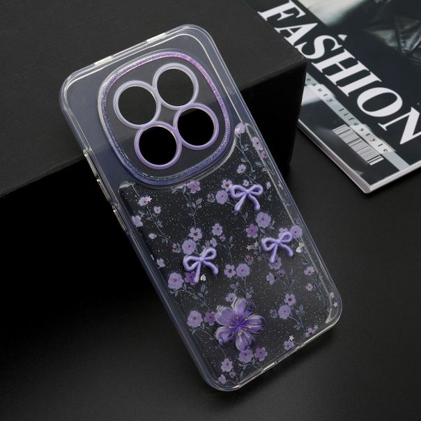 Maska za Xiaomi Redmi Note 15 Pro 5G ljubičasta WHISPER