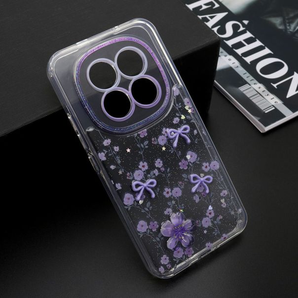 Maska Whisper za Xiaomi Redmi Note 15 Pro Plus 5G, ljubičasta