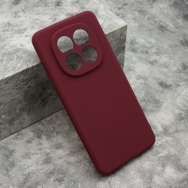 Maska Gentle color za Xiaomi Redmi Note 15 Pro 5G Global/EU, bordo