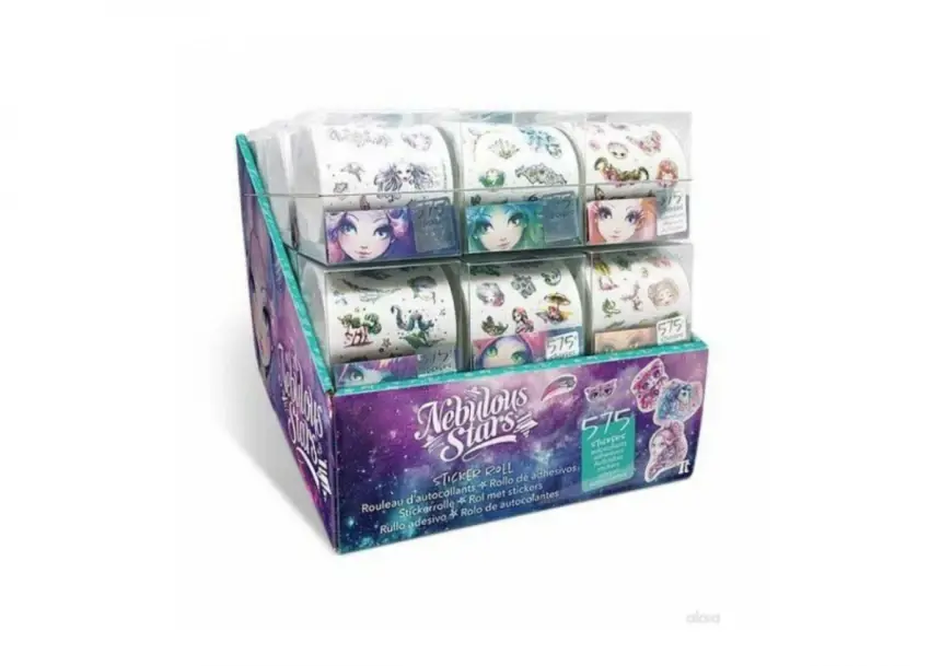 OST STIKER NALEPNICE NEBULOUS STARS,575KOM NS11524