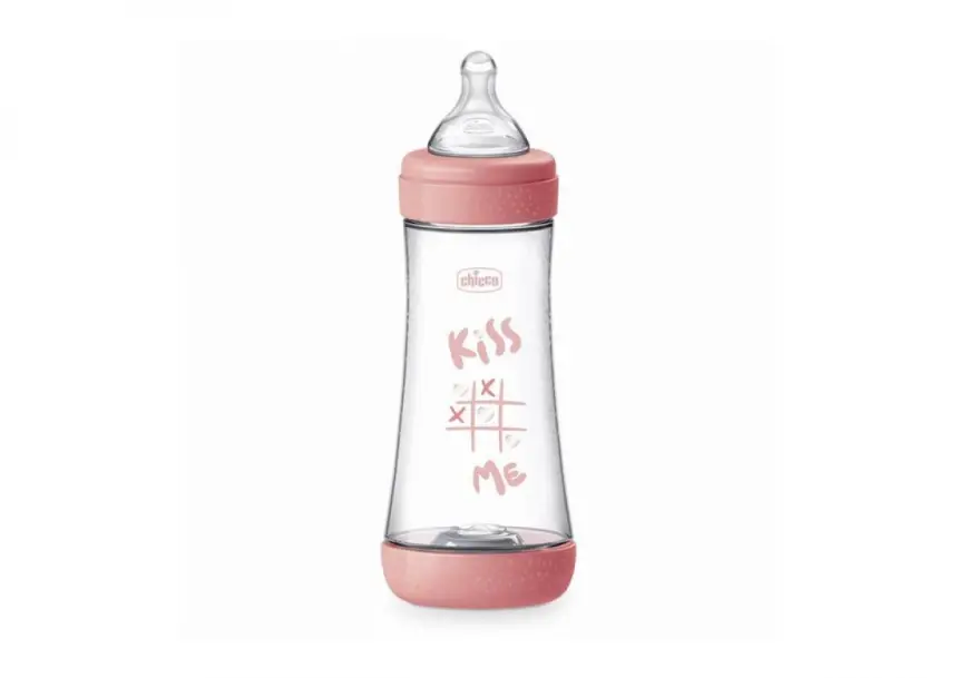 CHICCO P5 PLASTIČNA FLAŠICA,300ML,SILIKON,DEV.