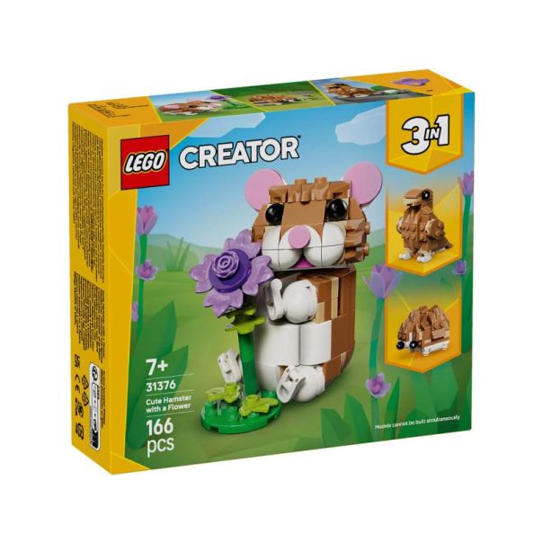 LEGO 31376 Slatki hrčak sa cvetom