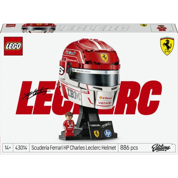 LEGO 43014 Scuderia Ferrari HP Kaciga Charles Leclerc