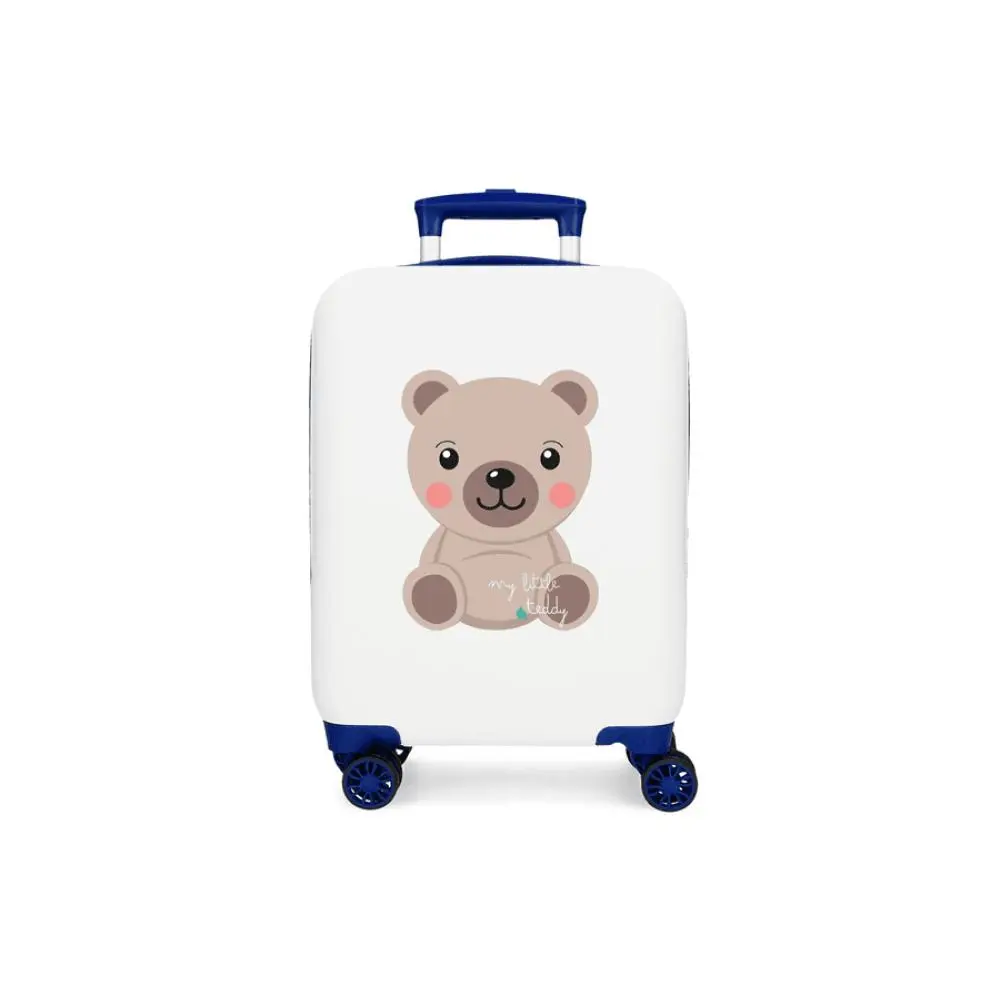 Putni kofer za decu 50cm Roll Road Happy Pets Teddy white/blue 49913