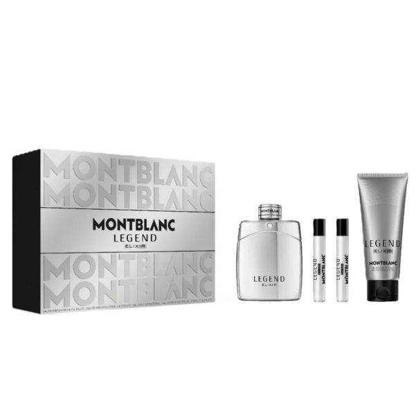 Montblanc Legend Elixir Set Parfum 100ml + 2 x 7.5ml Parfum + Shower Gel