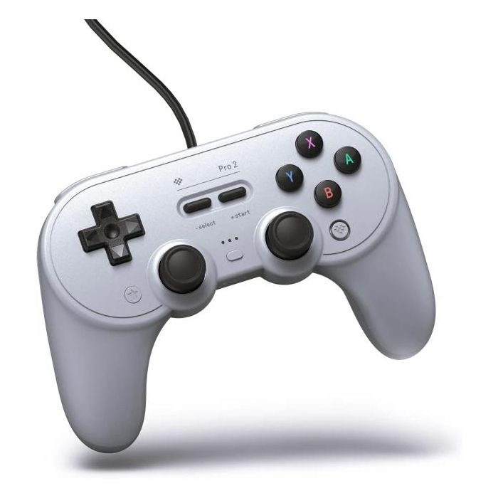 Gamepad 8BitDo Pro 2 BT/2.4Ghz/Multi platform/Vibracija/Hall Effect/TMR/Gray