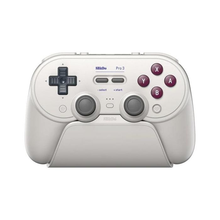 Bežični gamepad 8BitDo Pro 3 BT/2.4Ghz/Multi platform/Vibracija/Hall Effect/TMR/G Classic + Dock