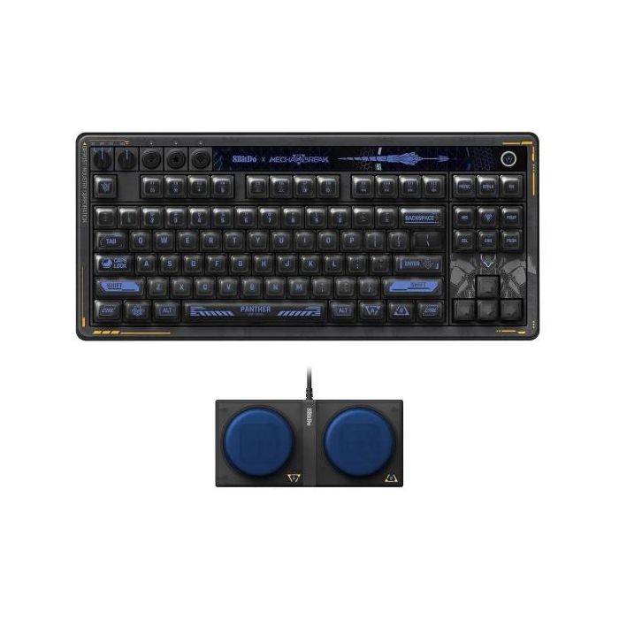 Bežična tastatura 8BitDo Retro 87/mehanička/RGB/MechaBREAK + Dual Super Buttons