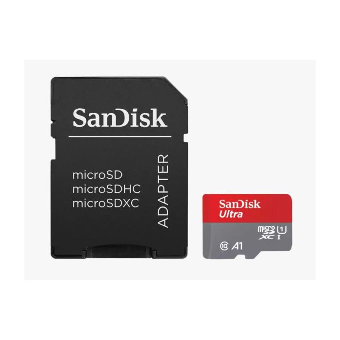 Micro SDXC SanDisk 64GB Ultra, SDSQUAB-064G-GN6MA sa adapterom