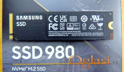 Samsung 980 Evo 1TB MZ-V8V1T0 M.2 NVMe Radio 1 mesec