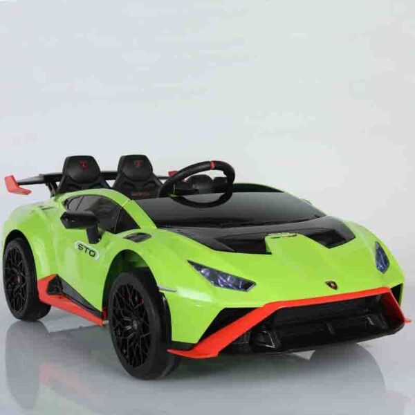 Licencirani Lamborghini Huracán STO na akumulator 12V 7Ah – Zeleni