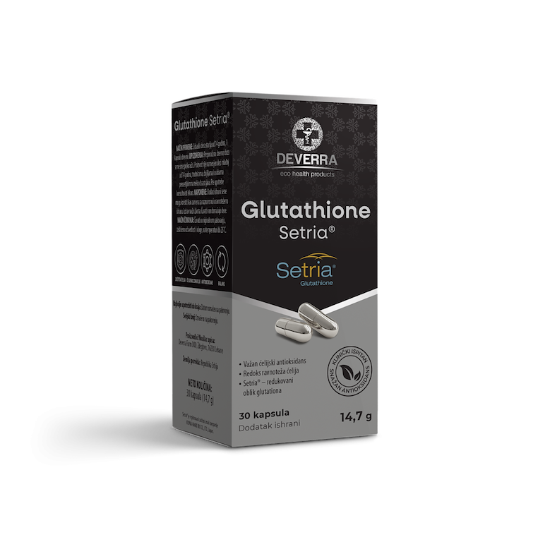 Glutathione setria 30 kapsula