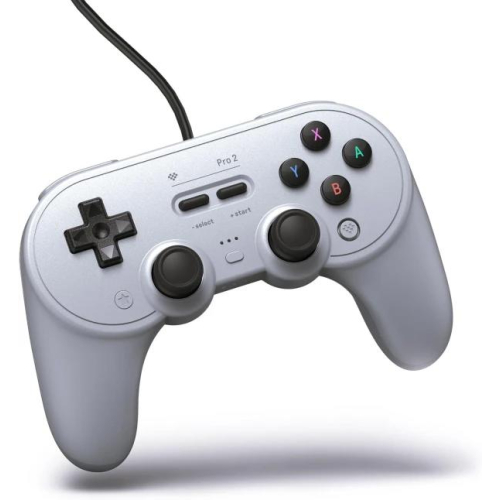 Gamepad 8BitDo Pro 2 BT/2.4Ghz/Multi platform/Vibracija/Hall Effect/TMR/Gray