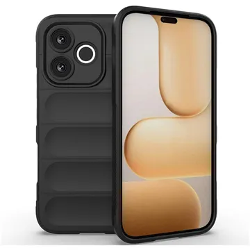 HONOR 600 LITE RUGGED TPU MASKA - CRNA