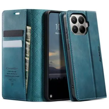 XIAOMI 17T CASEME 033 CALF TEXTURE WALLET CASE WITH RFID BLOCKING - GREEN