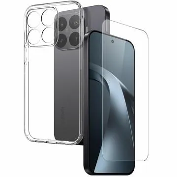 XIAOMI 17T NORTHJO 2-U-1 ZAŠTITNI SET - PROVIDNI - 9H