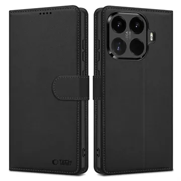 XIAOMI 17T PRO TECH-PROTECT WALLET CASE W. MAGNET & STAND - BLACK