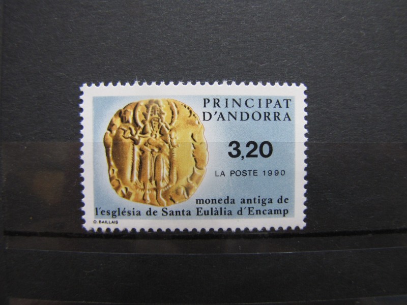 FRANCUSKA ANDORRA 1990god. mi420**