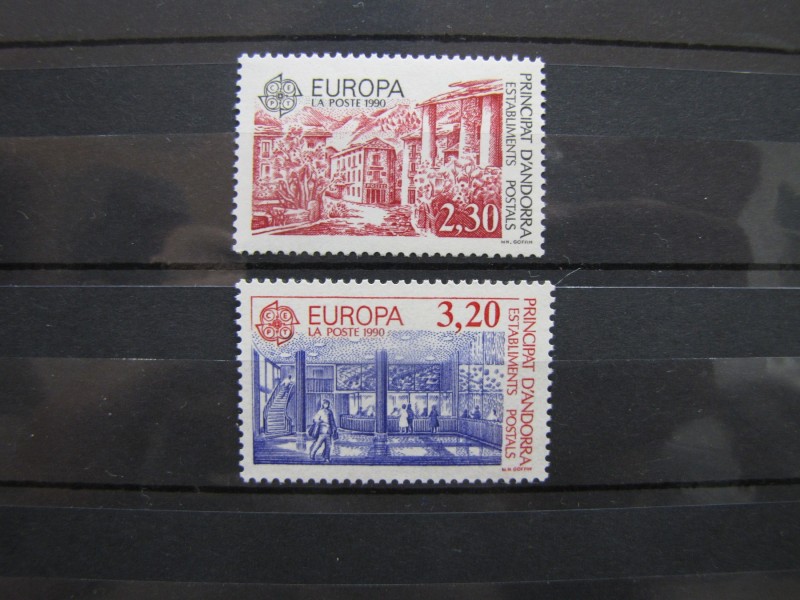 FRANCUSKA ANDORRA 1990god. mi409-10**