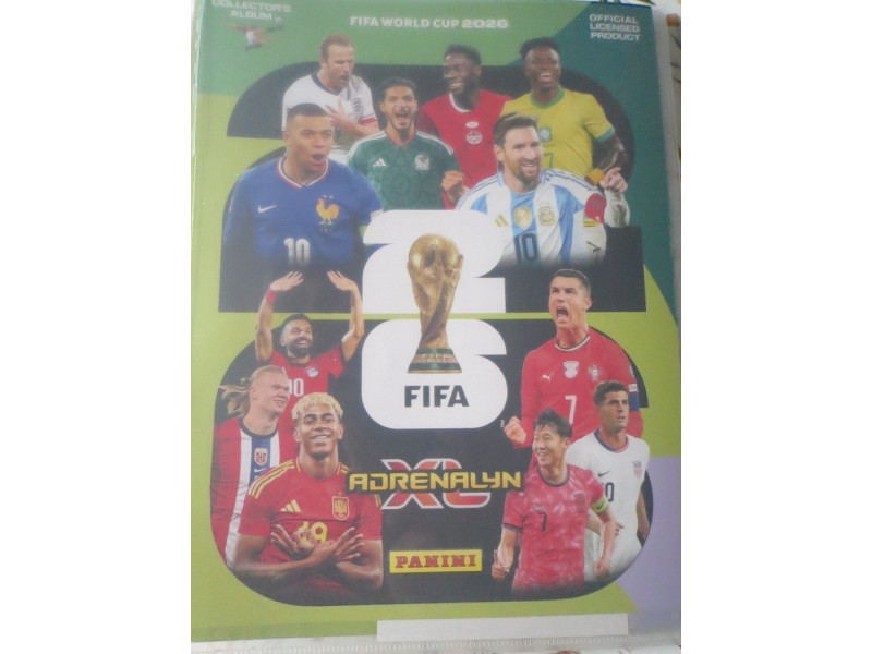 PANINI FIFA WORLD CUP 2026 ADRENALYN XL PRAZAN BINDER