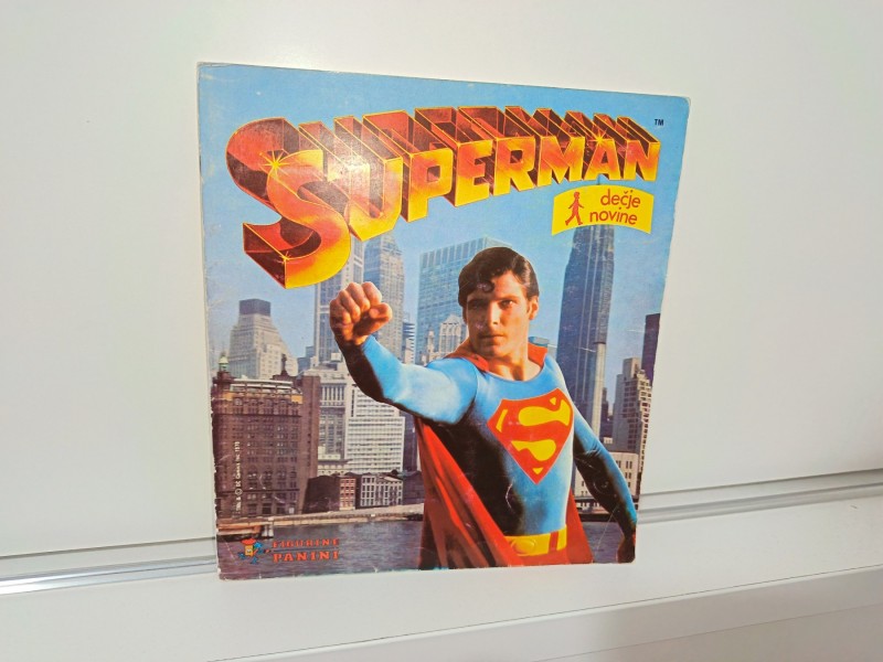 SUPERMAN PUN Dečje Novine 1980