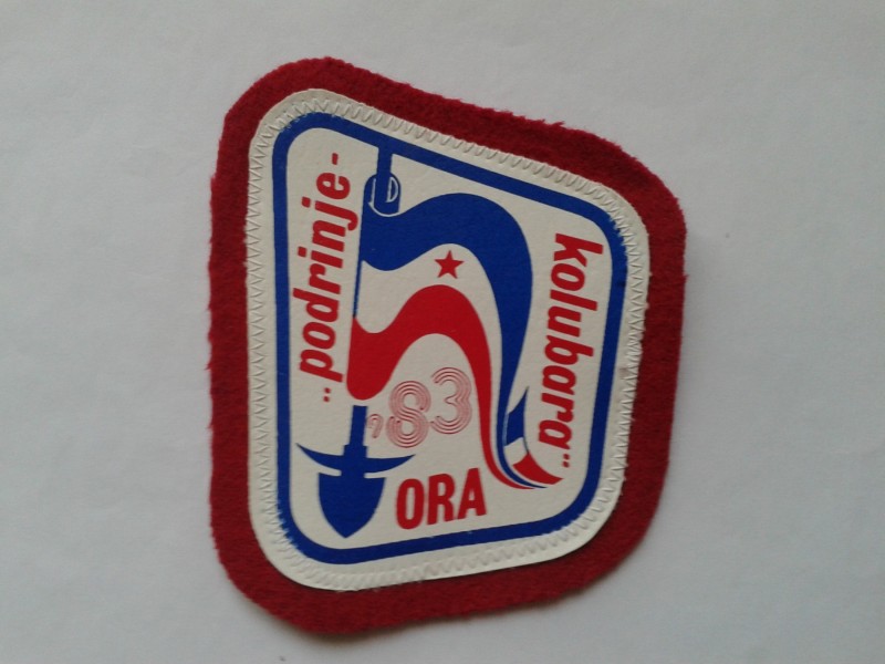 Amblem-ORA PODRINJE KOLUBARA 83-Kolekcionarski Primerak