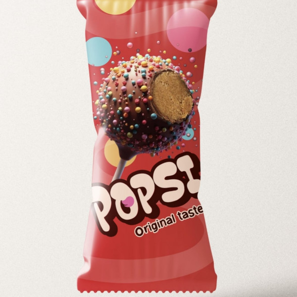 Popsi keks kuglica čokolada 30g