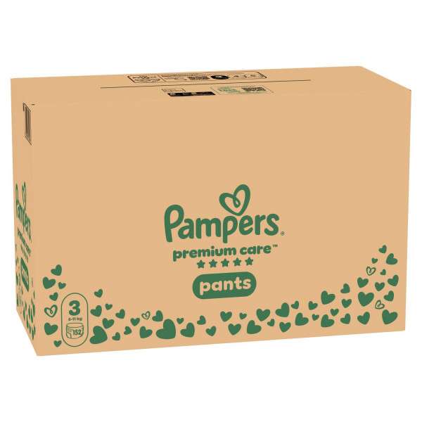 Pampers pants pelene monthly 3 prem.6-11kg 152kom