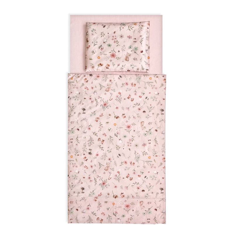 Baby Textil posteljina Cvetna družina 3/1 80x120cm