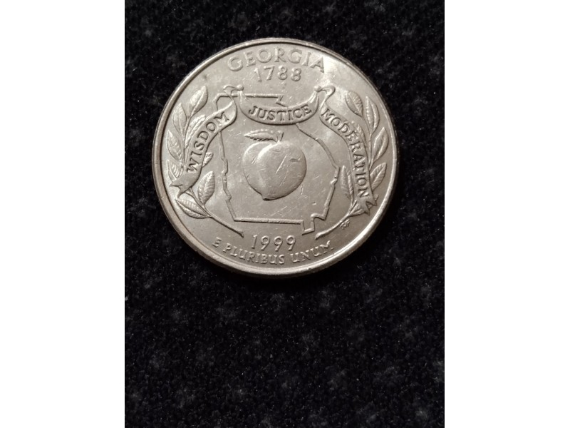 četvrtina dolara 1999p SAD jubilaran