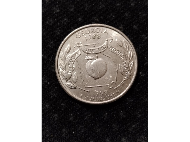 četvrtina dolara 1999d SAD jubilaran